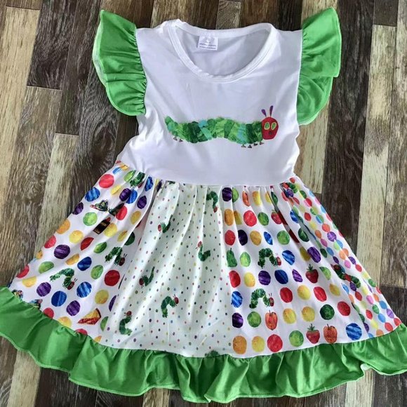 Dresses | Eric Carle Hungry Caterpillar Milk Silk Twirl Dress | Poshmark